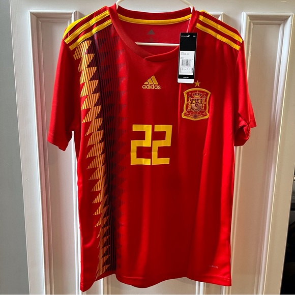 adidas | Shirts | Isco 22 Spain National Team Home Football Soccer ...